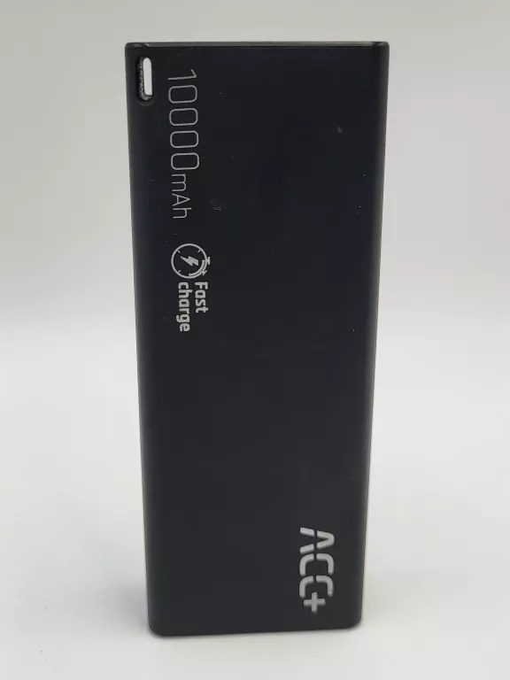 POWERBANK 10000MAH ACC+ CZARNY FAST CHARGE - Sklep, Opinie, Cena w Allegro