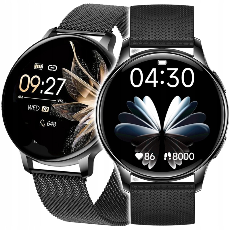 SMARTWATCH ZEGAREK DAMSKI MENU PL 300mAh AMOLED 2 PASKI BT 5.2 ROZMOWY SMS - Sklep, Opinie, Cena ...