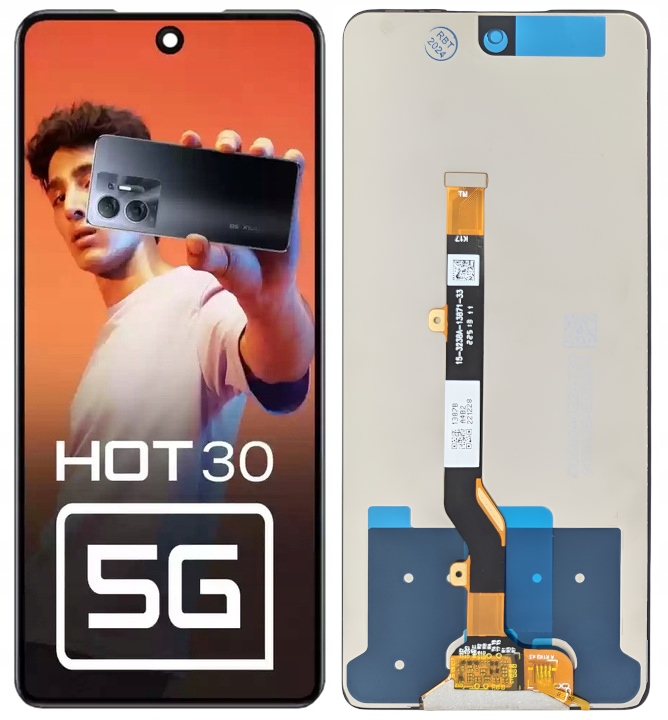 Wyświetlacz do Infinix Hot 30 5G Ekran LCD X6711 • Cena, Opinie - Allegro