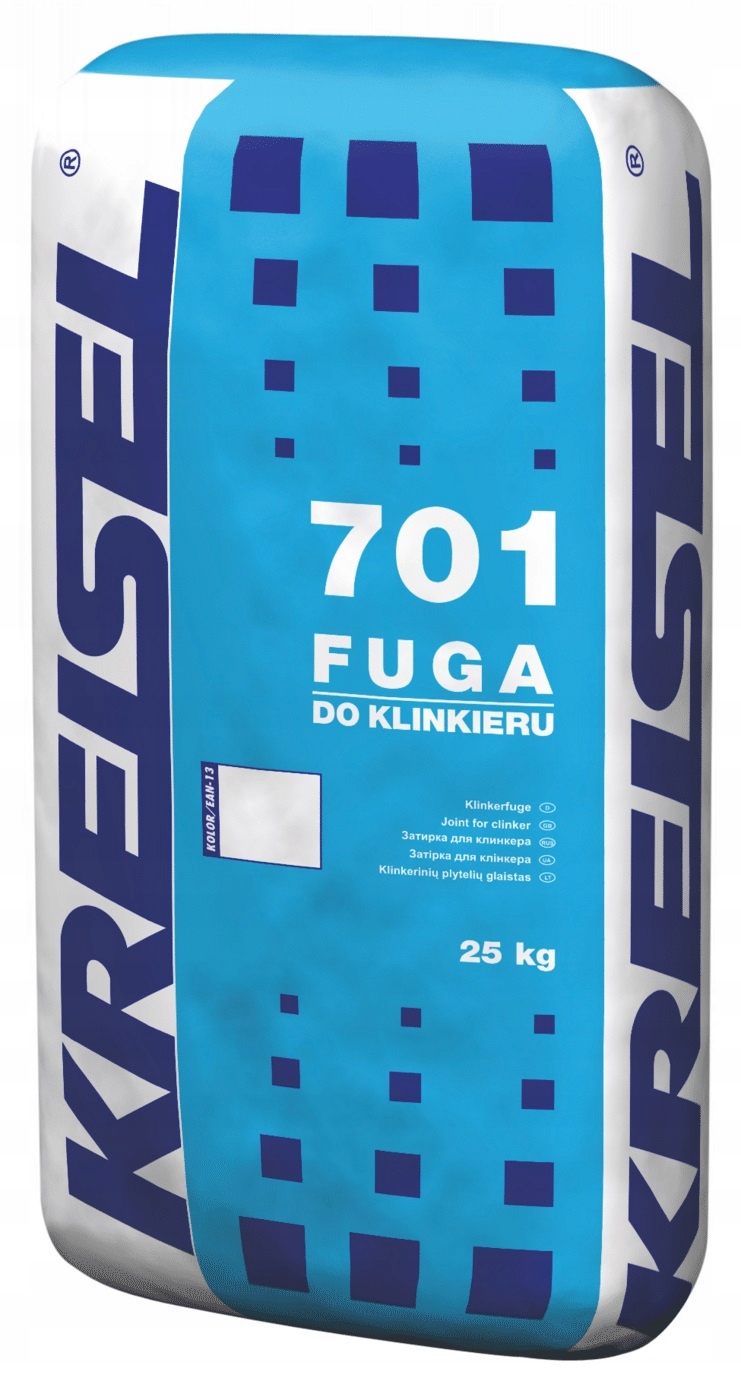 Fuga elastyczna Kreisel szara 701 do klinkieru 25 kg (5907418098528) • Cena, Opinie • Fugi ...