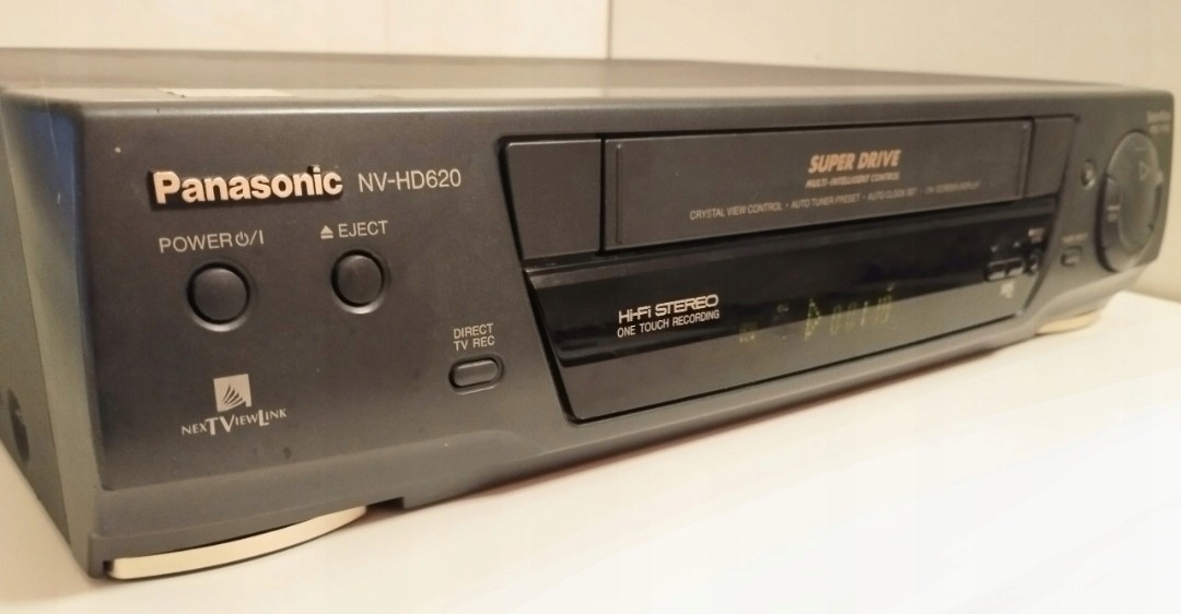 MAGNETOWID PANASONIC NV HD 620 SUPERDRIVE HI FI STEREO • Cena, Opinie ...