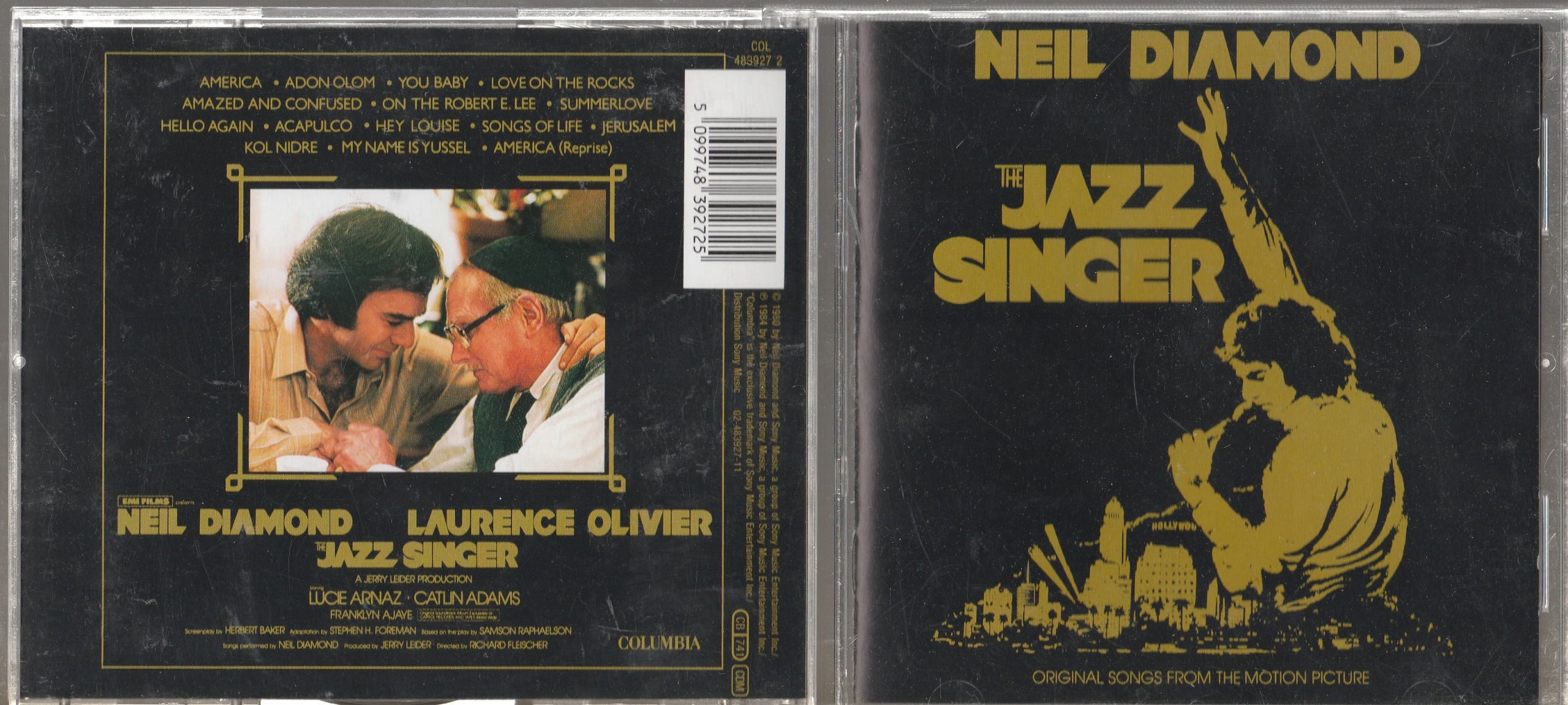 Płyta CD Neil Diamond - The Jazz Singer I Wydanie ...