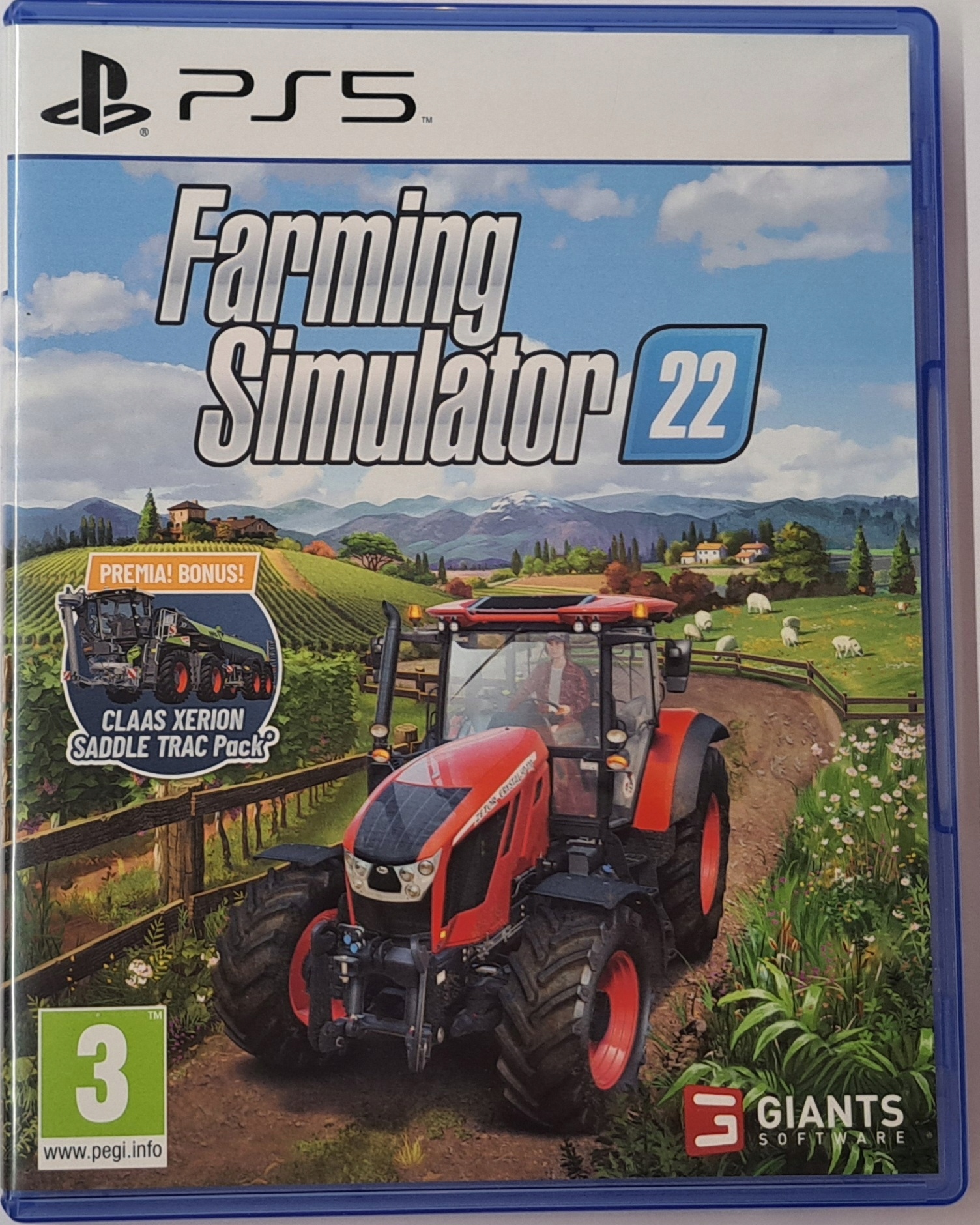 FARMING SIMULATOR 22 SYMULATOR FARMY POLSKA WERSJA PS5 - Stan: używany ...