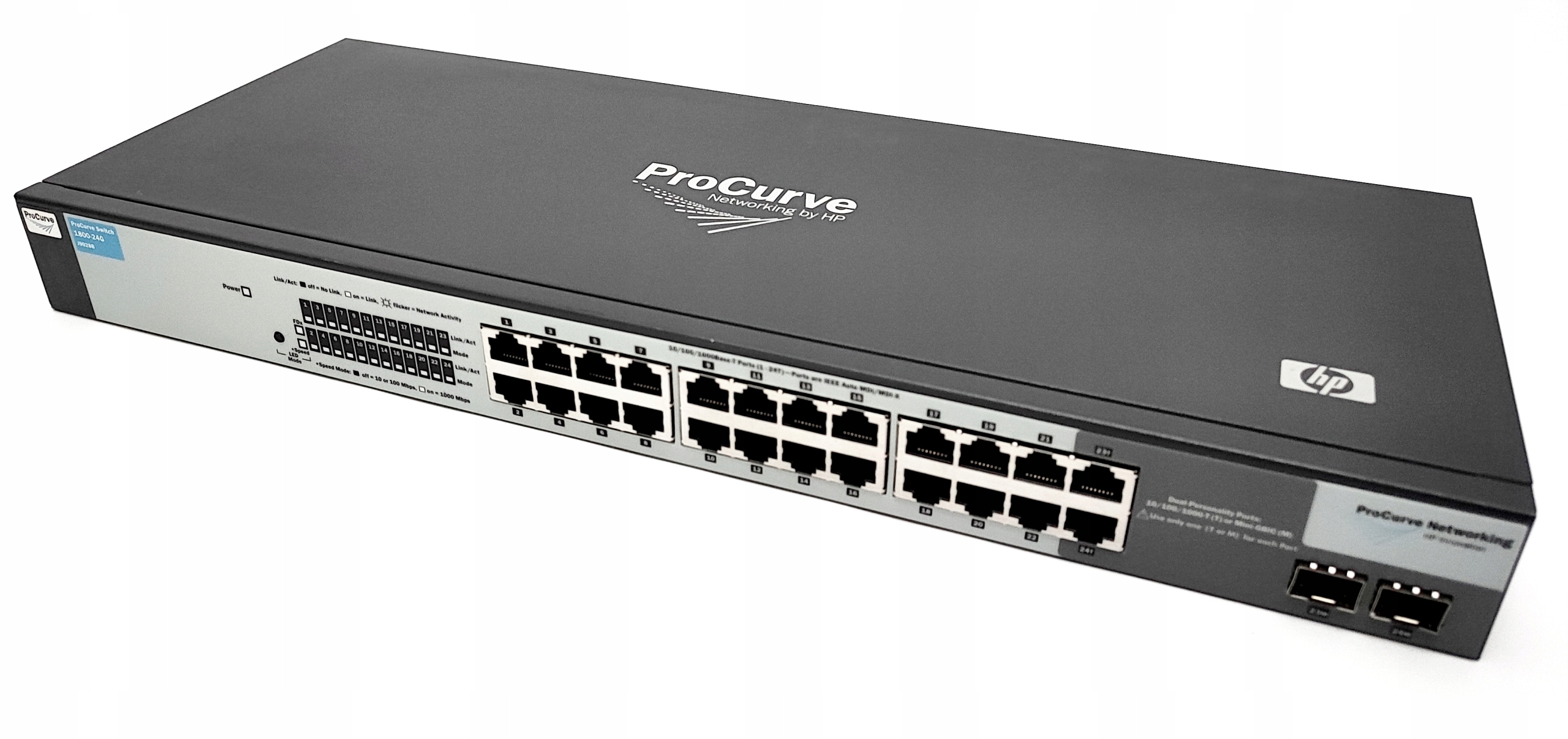 HP ProCurve, 1800-24G J9028B 24x 1000T 2x SFP G - Sklep, Opinie, Cena w ...