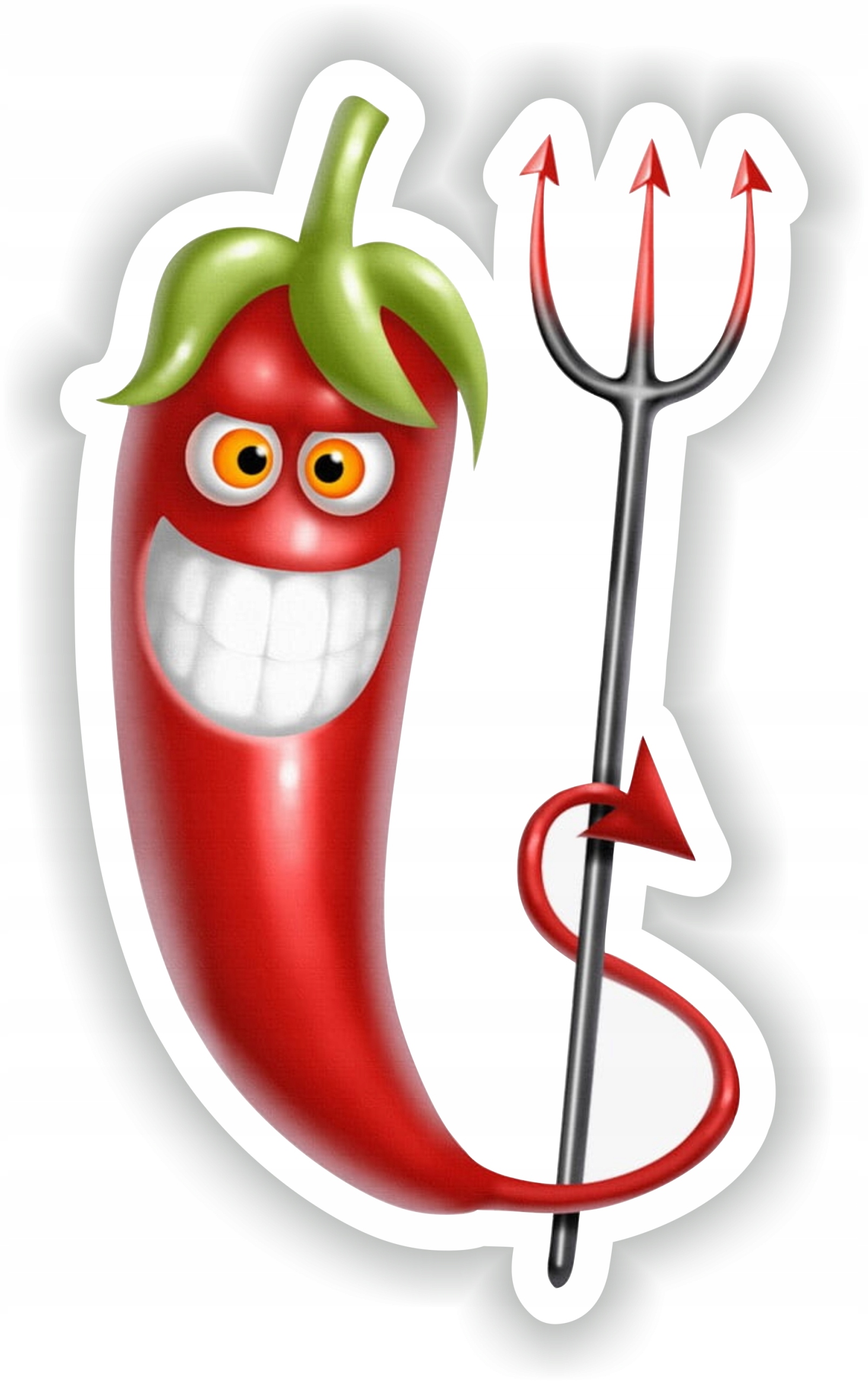 Red Devil Chilli Pepper - Trendi matrica - Vízálló vinil za 920.00HUF ...