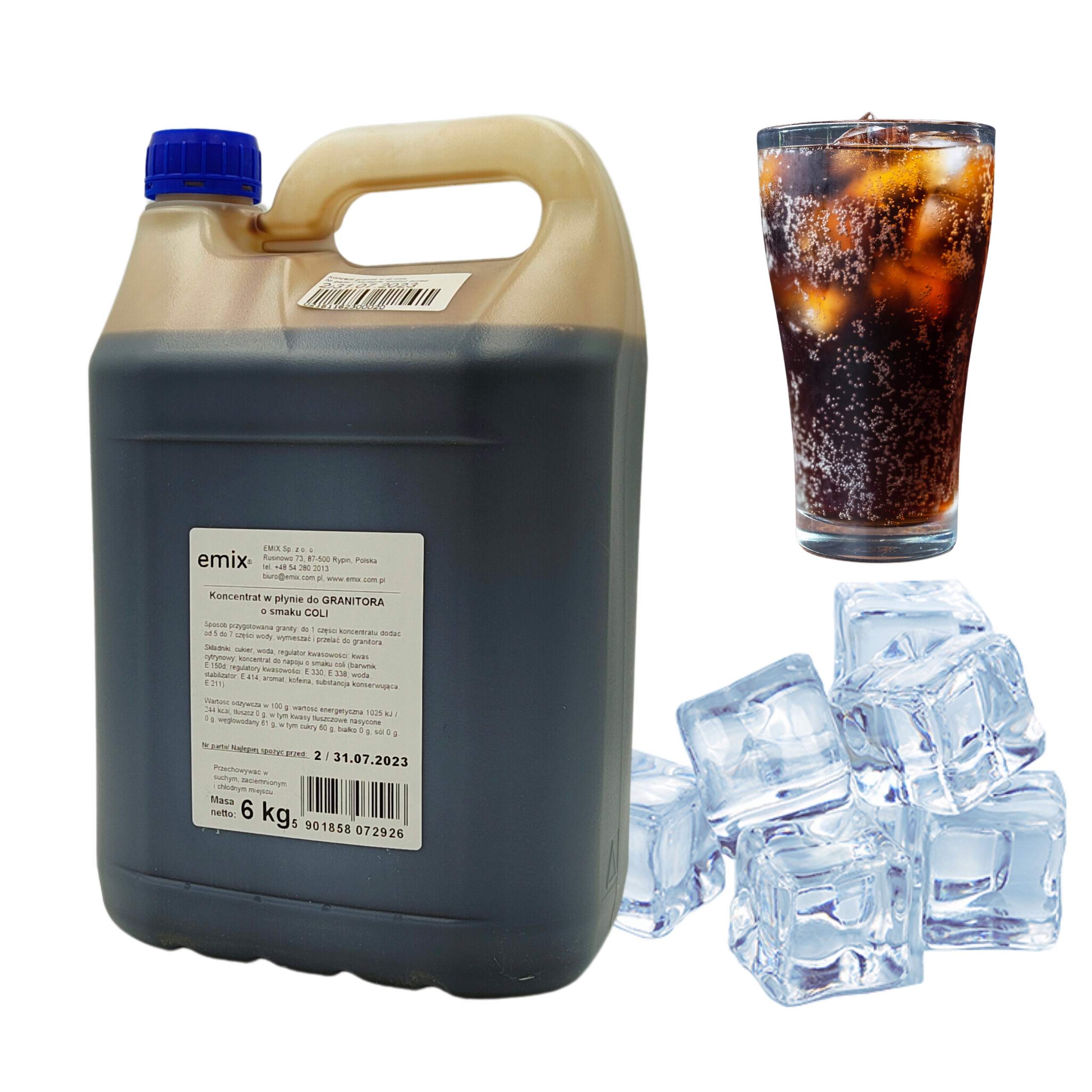 Syrop Koncentrat Cola 5l - Niska cena na Allegro.pl