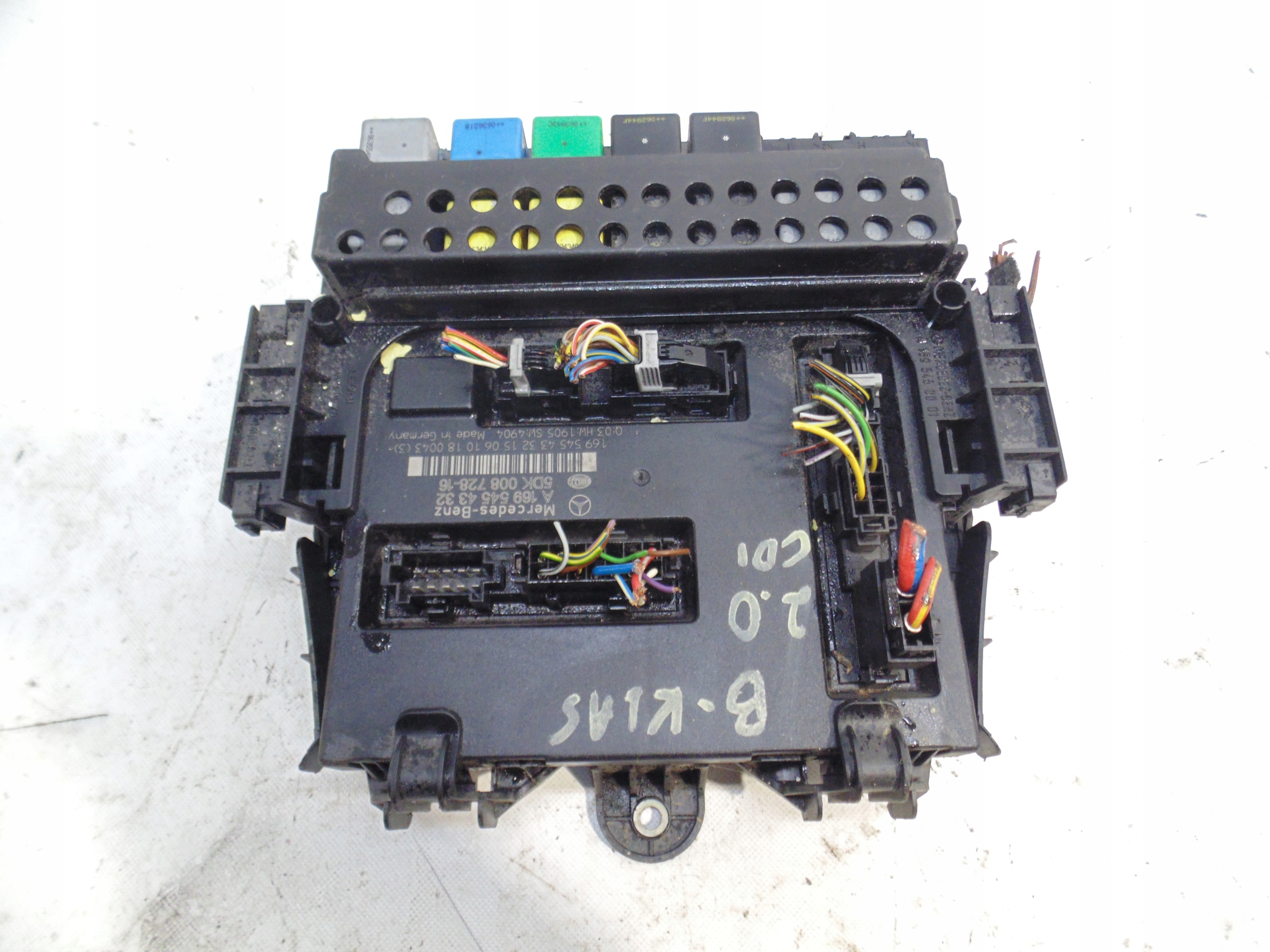 MODUŁ STEROWNIK SAM MERCEDES W245 W169 M. • Cena, Opinie - Allegro