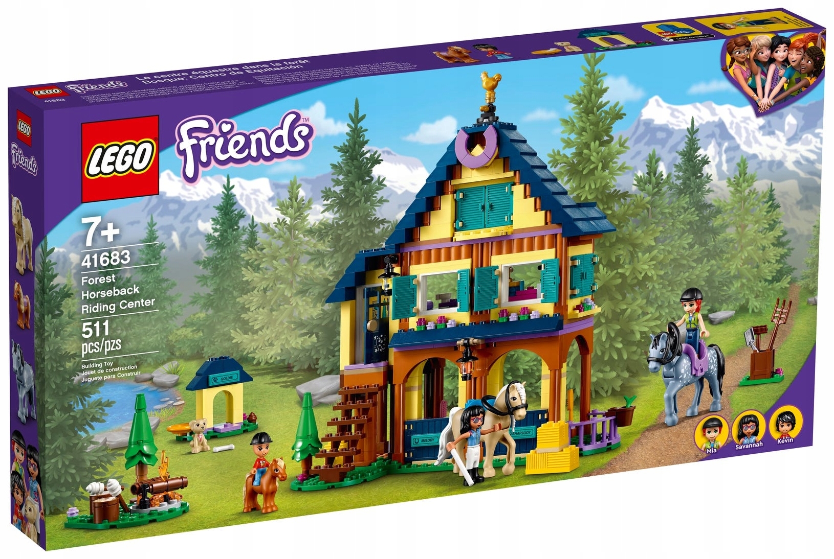 Lego friends stadnina koni - Klocki LEGO - sklep Allegro.pl
