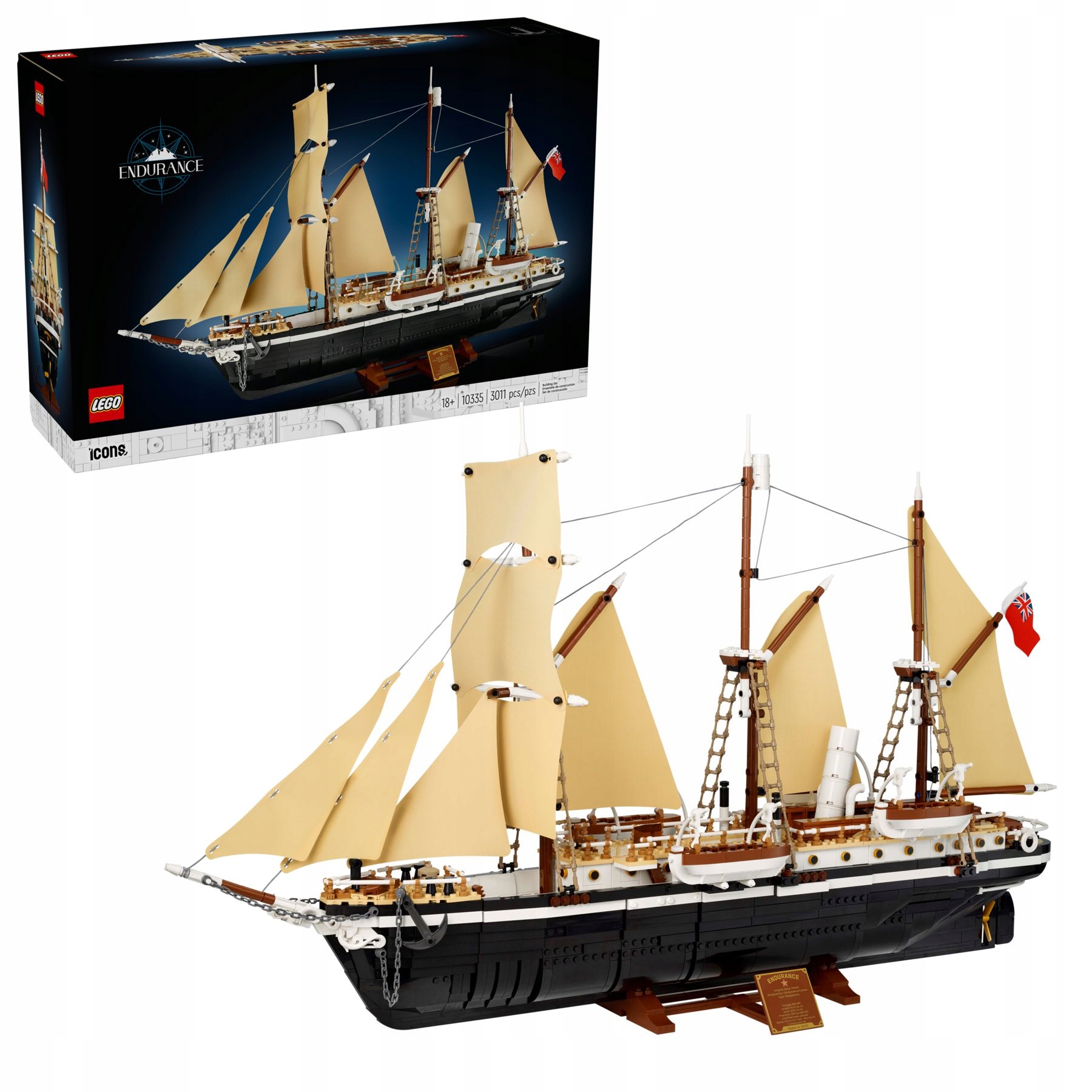 LEGO 10335 ICONS - Endurance Statek Okręt Klocki Oryginalne NOWOŚĆ ...