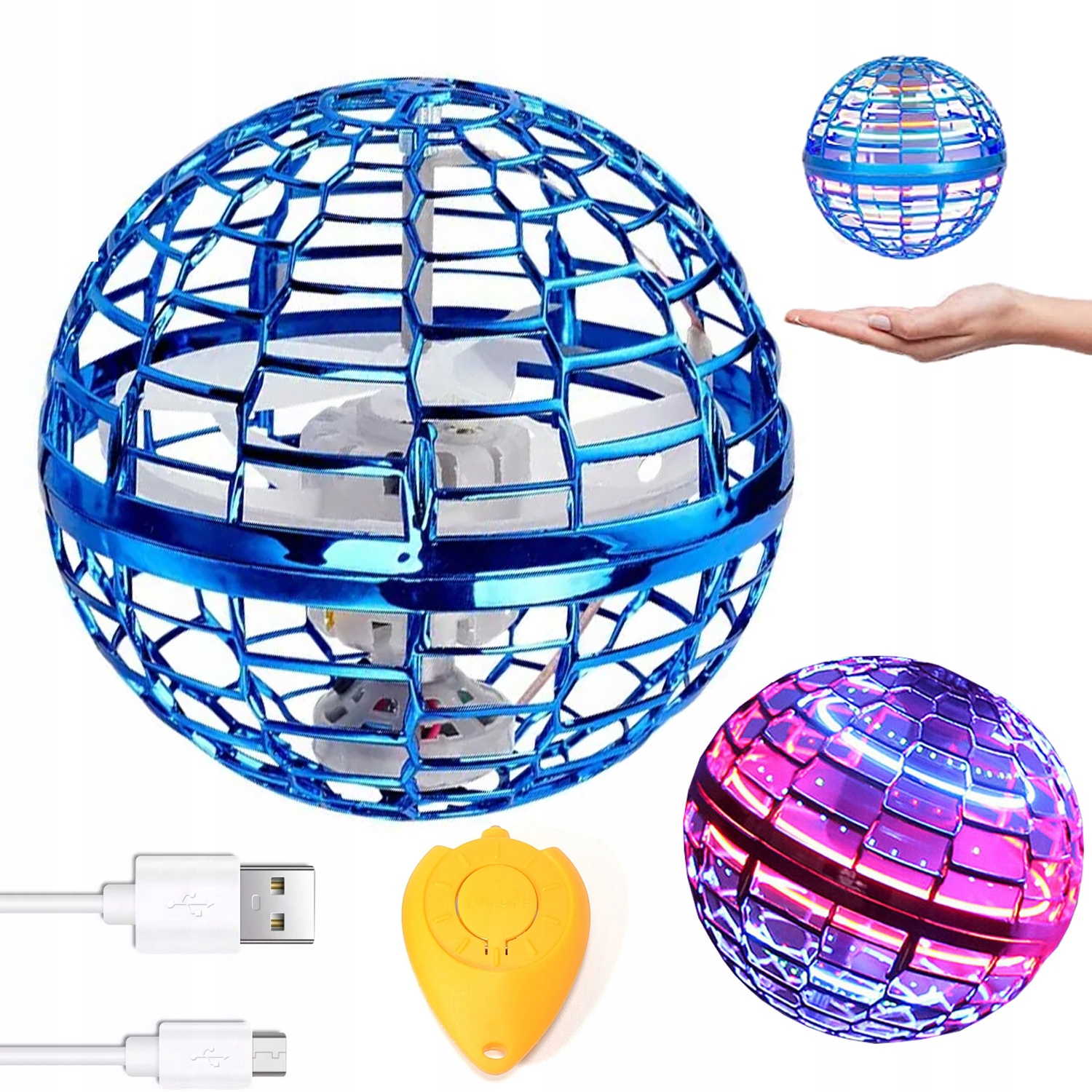 Létající fidget spinner Flynova Pro LED svítící, (887484660438) • Ceny ...