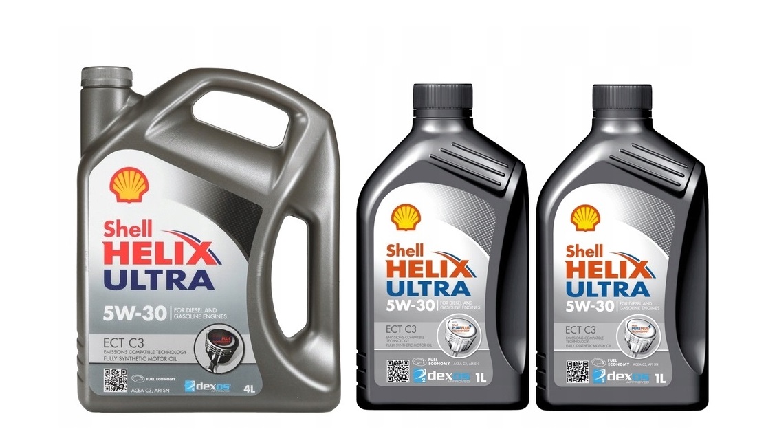 Olej silnikowy Shell Helix Ultra ECT C3 6L 5W-30 10868289013318 za 266 ...
