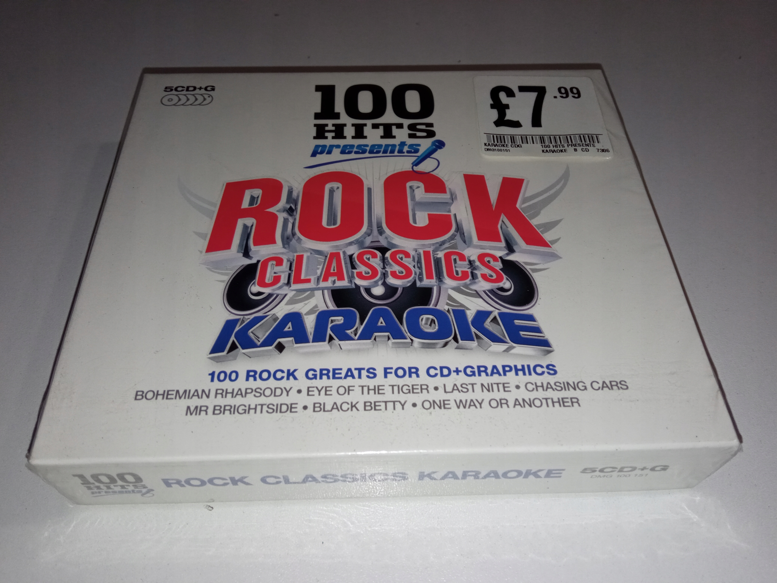 100 Hits ROCK CLASSICS KARAOKE Various Artists CD - porównaj ceny ...