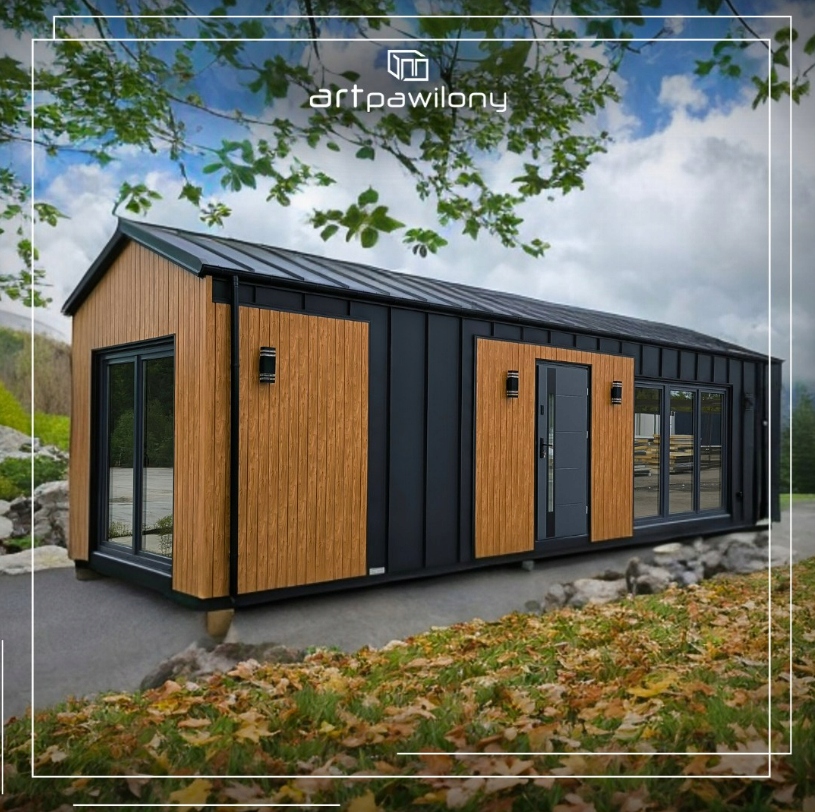 Kontener mieszkalny Domek mobilny całoroczny letniskowy Stodoła na ...