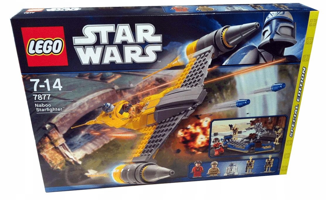 LEGO Star Wars 7877 Naboo Starfighter - porównaj ceny - Allegro.pl