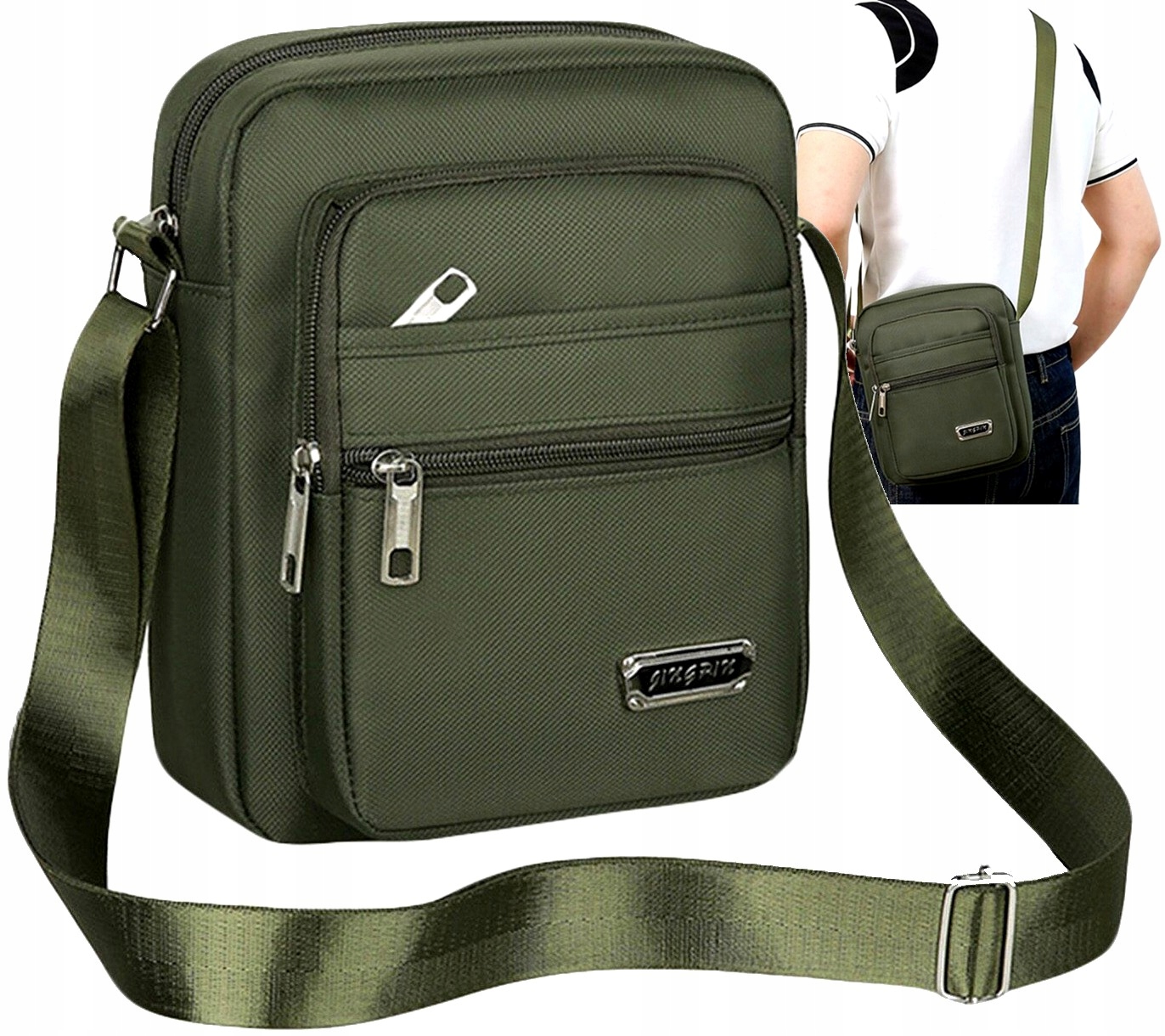 Torba Saszetka Torebka Męska Damska Sportowa ramię 14132689252 - Allegro.pl