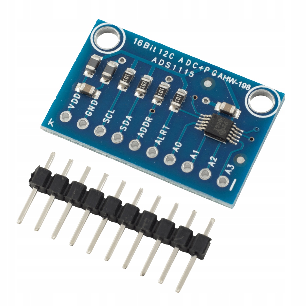 Wzmacniacz MSALAMON Przetwornik ADC ADS1115 16-bit 4 kanały do - Sklep ...