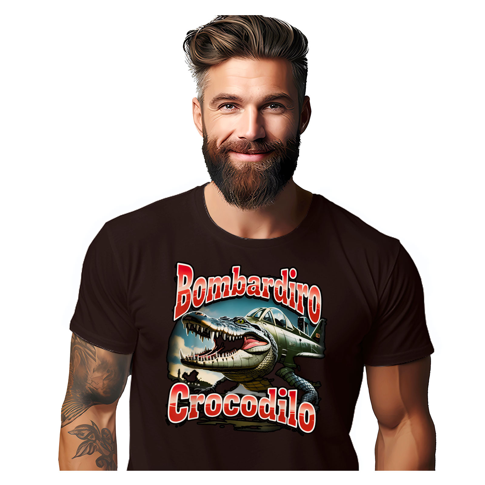 PÁNSKÉ TRIČKO ITALSKÝ BRAIN ROT BOMBARDINO CROCODILO MEMES TIKTOK S za ...