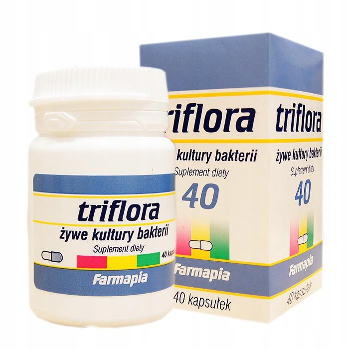 Triflora 40 kapsułek (5907459820133) • Cena, Opinie • Układ pokarmowy ...