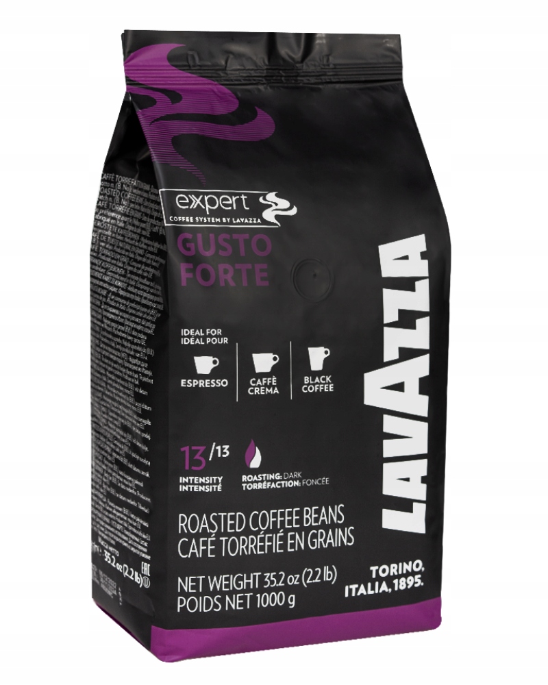 Kawa ziarnista Robusta Lavazza Expert Gusto Forte 1000 g (8000070028685 ...