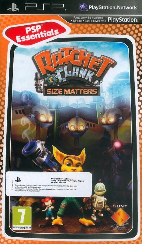 Gra PSP - Ratchet & Clank: Size Matters - Stan: używany 19,99 zł ... Gra PSP - Ratchet & Clank: Size Matters - Stan: używany 19,99 zł ...