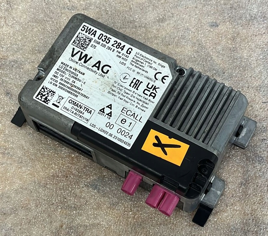 STEROWNIK MODUŁ VW SEAT SKODA AUDI 5WA035284G za 499.00PLN z Trzemeszno ...