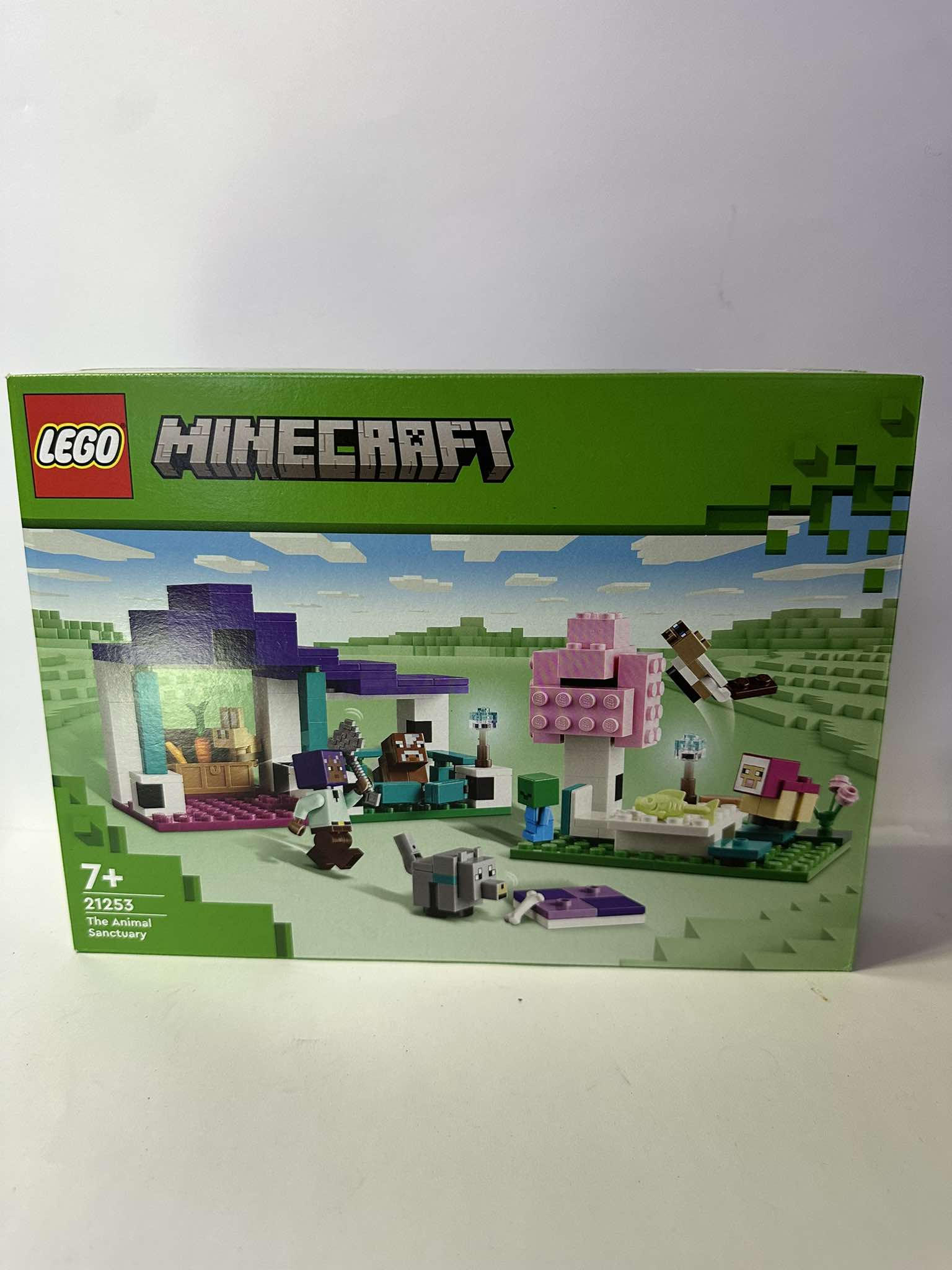 LEGO Minecraft Rezerwat zwierząt 21253 16866422044 - Allegro.pl