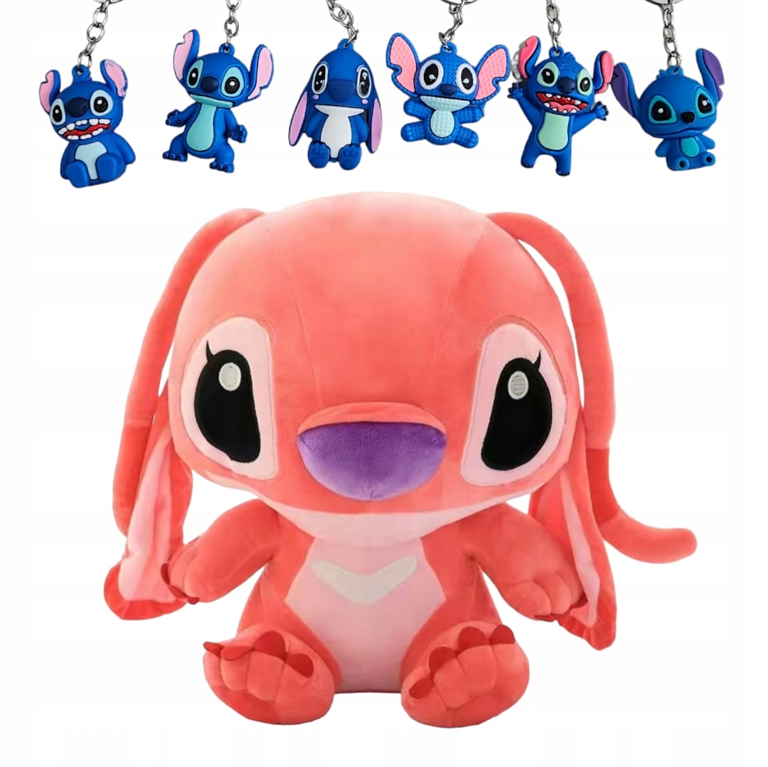 STITCH MASKOTKA PLUSZOWA LILO I STICH MIŚ PLUSZAK PRZYTULANKA ZABAWKA 35cm (5906088301921 ...