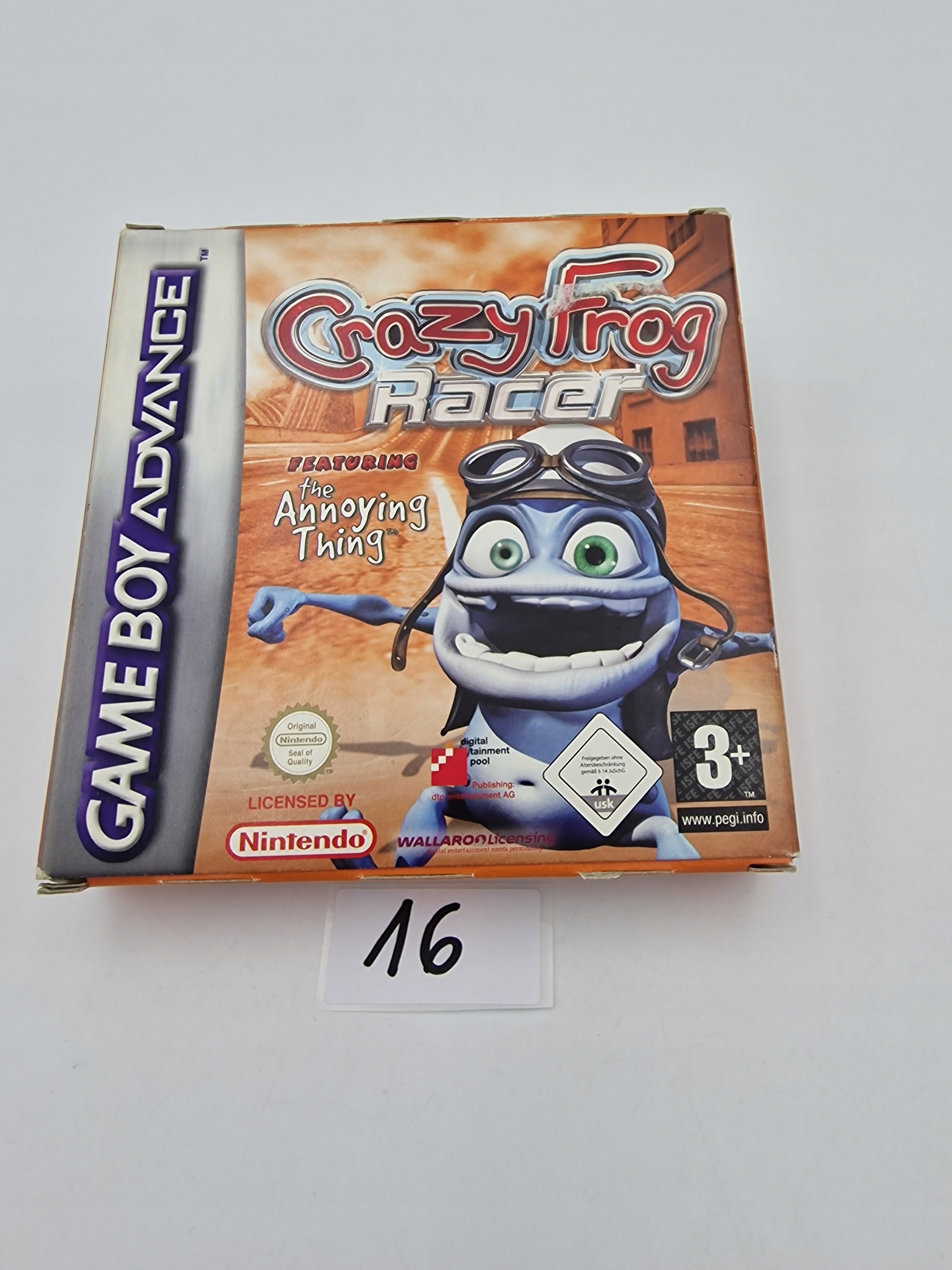 Купить GAME BOY ADVANCE CRAZY FROG RACER ORIGINAL: отзывы, фото и ...