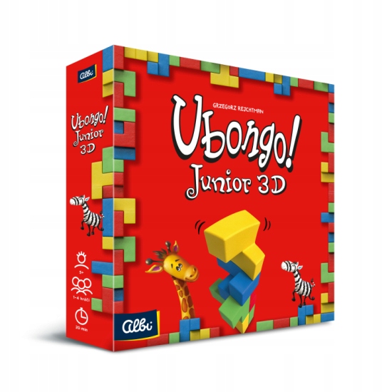 Desková hra Ubongo Junior 3D - Druhé vydání Albi, (8590228078377 ...