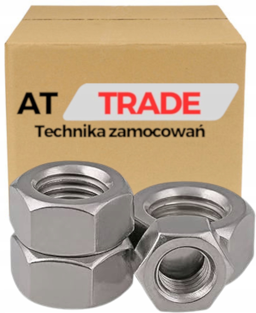 Nakrętka sześciokątna M16 - 1 kg STALOWA KLASA 6 • Cena, Opinie • Śruby ...