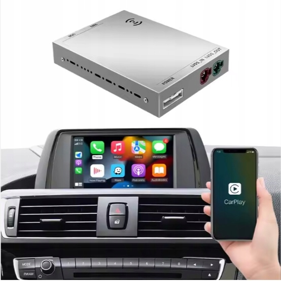 Moduł APPLE CARPLAY ANDROID AUTO BMW MINI system EVO WIFI USB SCREEN ...