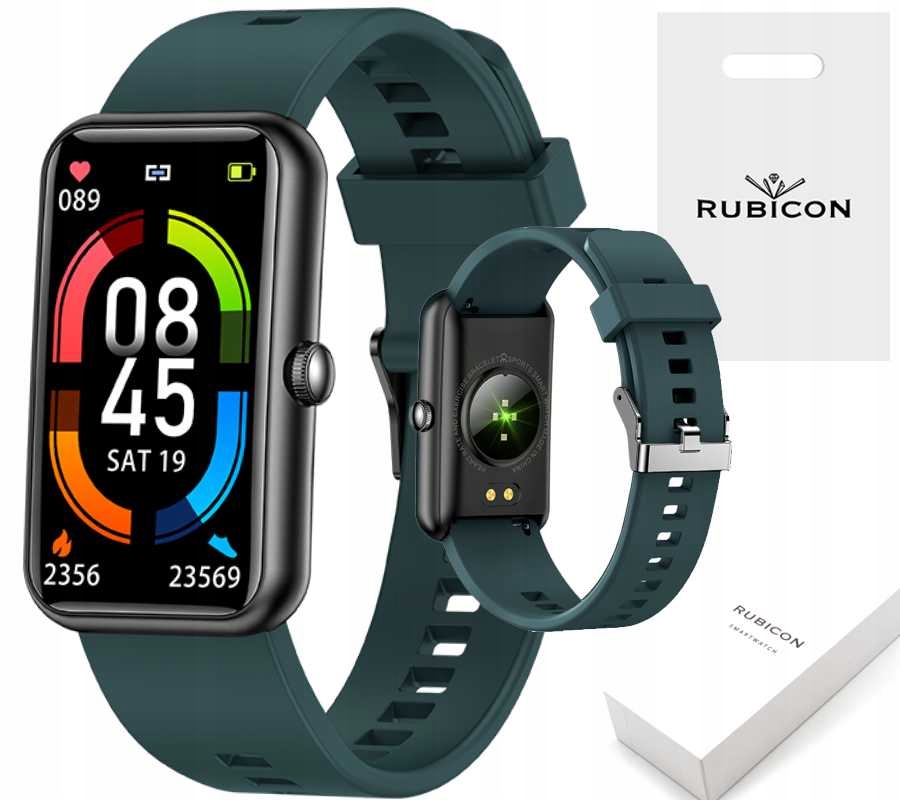 RUBICON SMARTWATCH RNCE83 PULSOKSYMETR ZEGAREK - Sklep, Opinie, Cena w ...