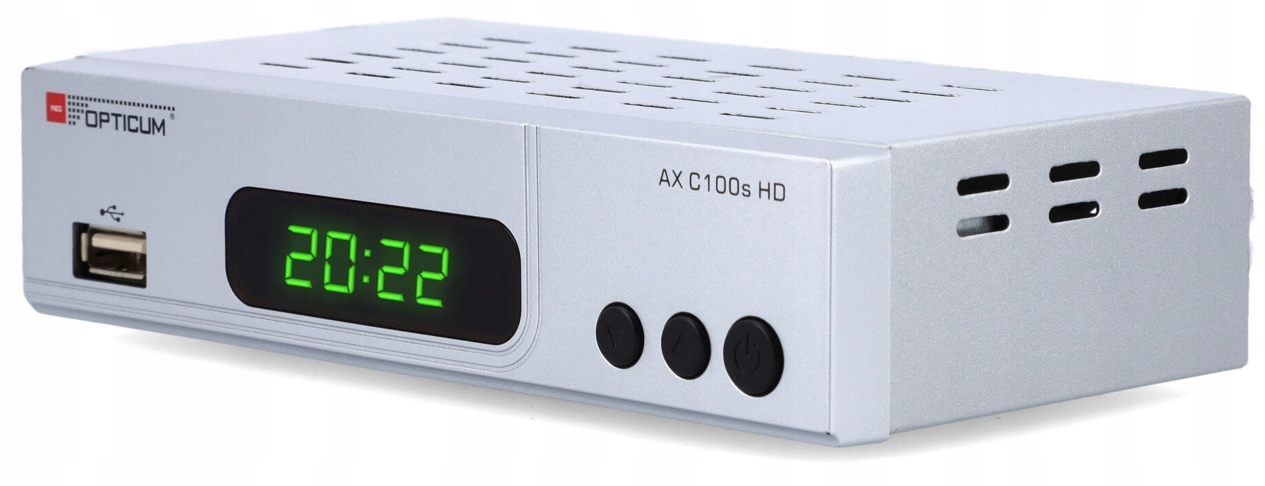 Tuner DVB-C Opticum C100s do Kablówki Srebrny AUDAX.NET.PL ...