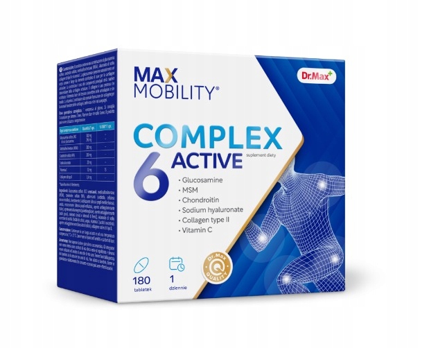 Dr. Max Complex 6 Active, 180 tabl. (8595566425555) • Cena, Opinie ...