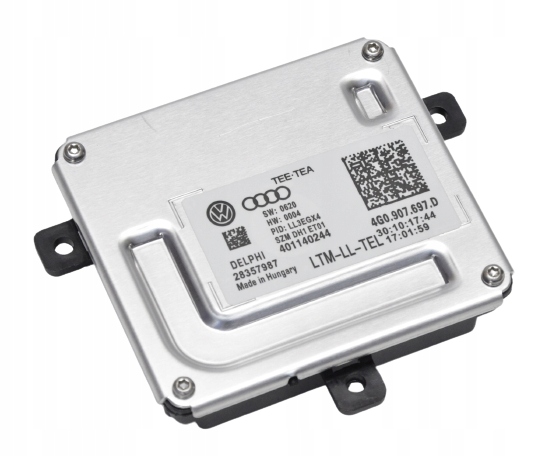 PRZETWORNICA MODUŁ LED 4G0907697D AUDI A4 A6 Q3 za 165.00PLN z Koluszki ...