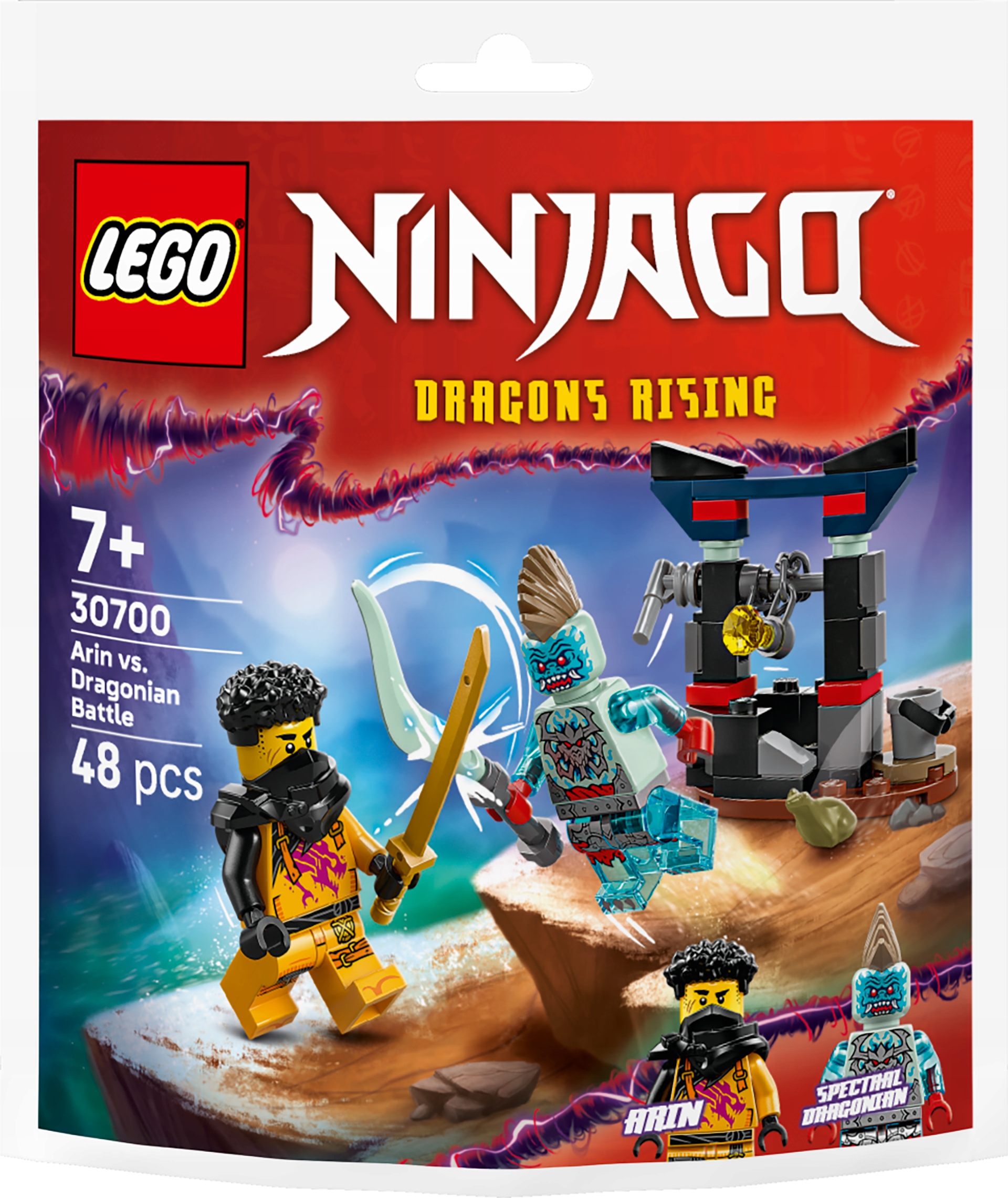 LEGO Ninjago Bitwa Arina z Dragonem 30700 (5702017818610) • Cena ...