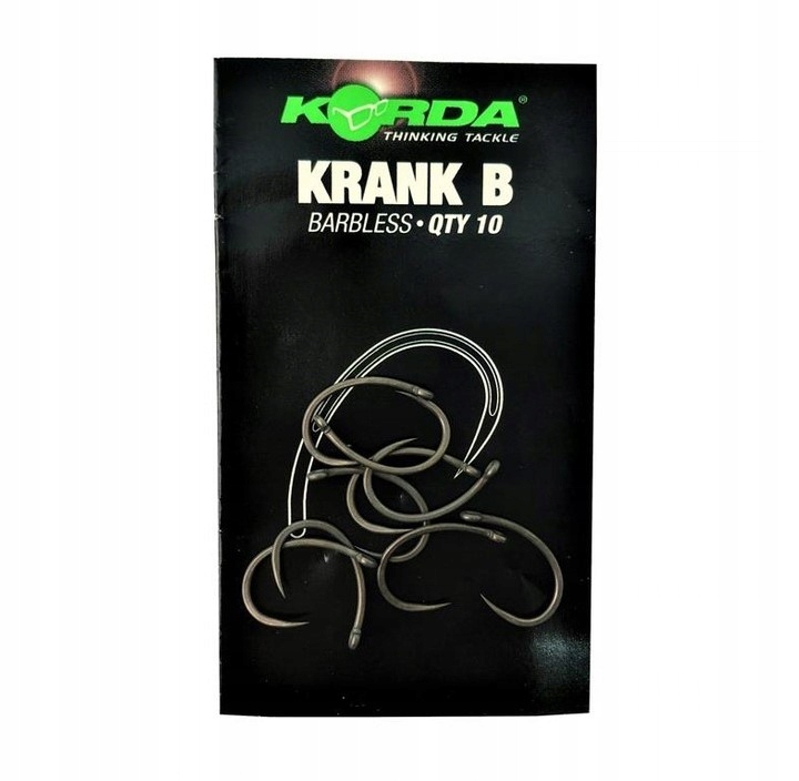 KORDA HACZYKI KARPIOWE KRANK BARBLESS ROZ.4 - 5060062118797 - 14057209010 - Allegro