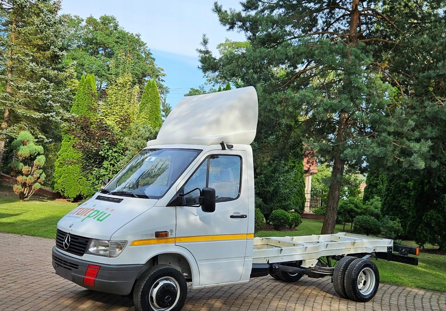 Mercedes-Benz Sprinter 412 D Rama Do Zabudowy Super Stan Bez Korozji Sp ...