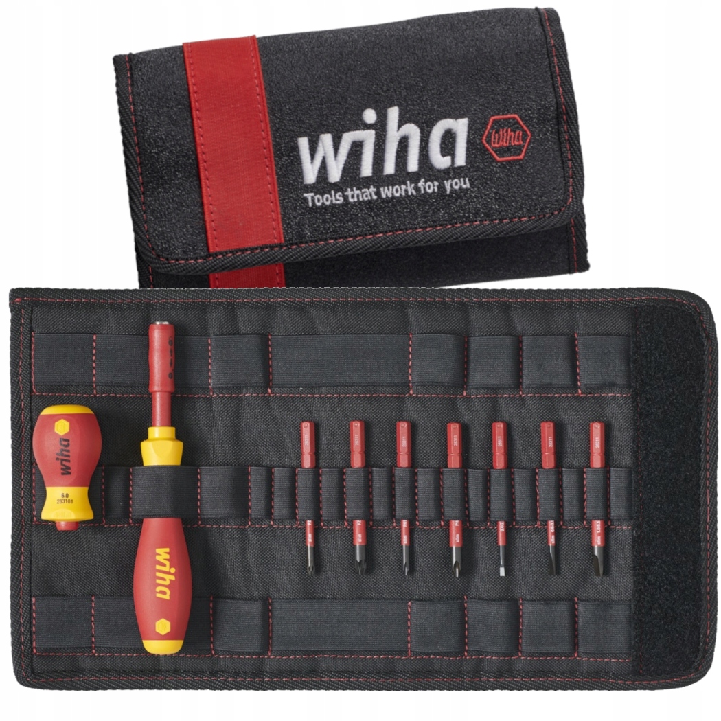Wkrętak z bitami Wiha 9 elementów (4010995412326) • Cena, Opinie 13048296679 • Allegro