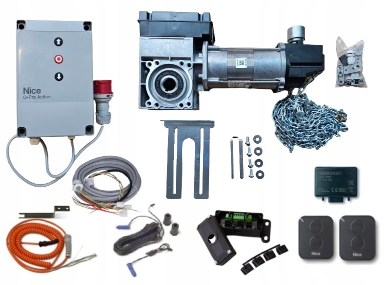 Pohon pre garážové brány Nice SD 70-20 EL 15 KE NDCM1122 Z70 370 W 400 ...
