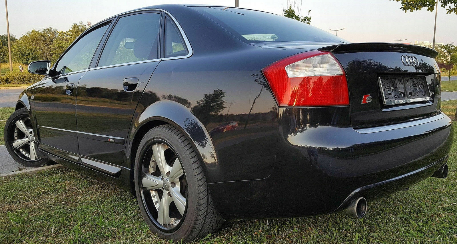 AUDI A4 B6 S4 sedan LOTKA SPOILER TUNING 5907512670057 za 300 zł z Pabianice - Allegro.pl ...