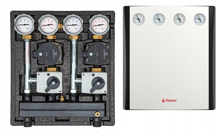 MEIFLOW Grupa pompowa dla 2 obiegów MK/MK WILO (5904473270746) • Cena, Opinie • Akcesoria ...