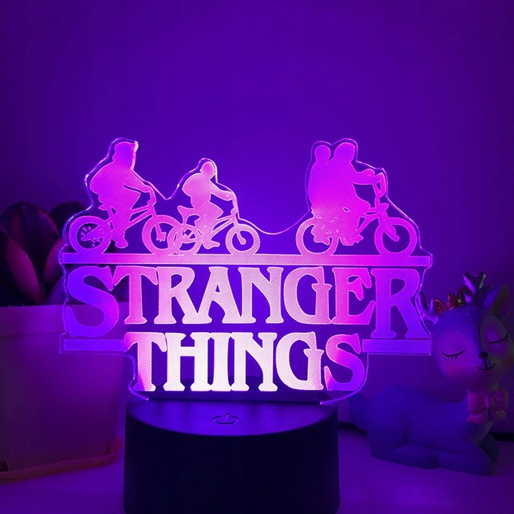 Lampka Nocna Stranger Things LED Netflix PLEXIDO - Plexido | Sklep ...
