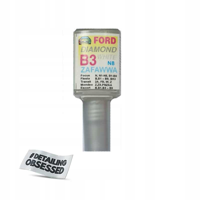 Nátěr B3 Diamond White Ford 10 ml za 130.00CZK - Allegro