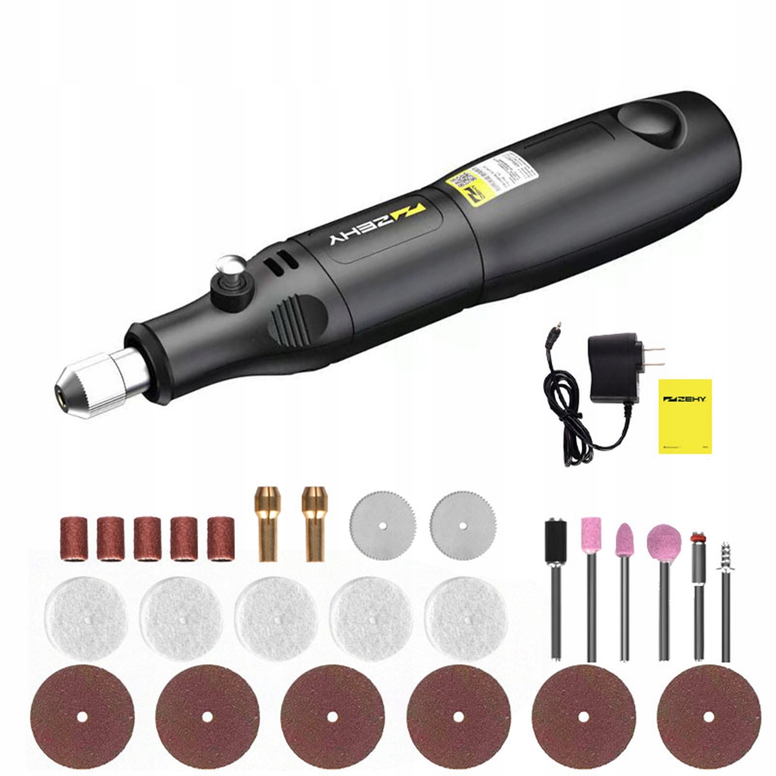 MINI SZLIFIERKA Z AKCESORIAMI 26EL REGULACJA 35W (1011230255911) • Cena ...