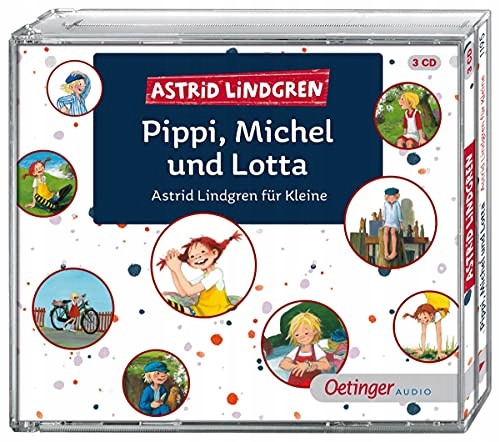 Pippi,Michel und Lotta Lindgren,Astrid CD • Cena, Opinie - Allegro