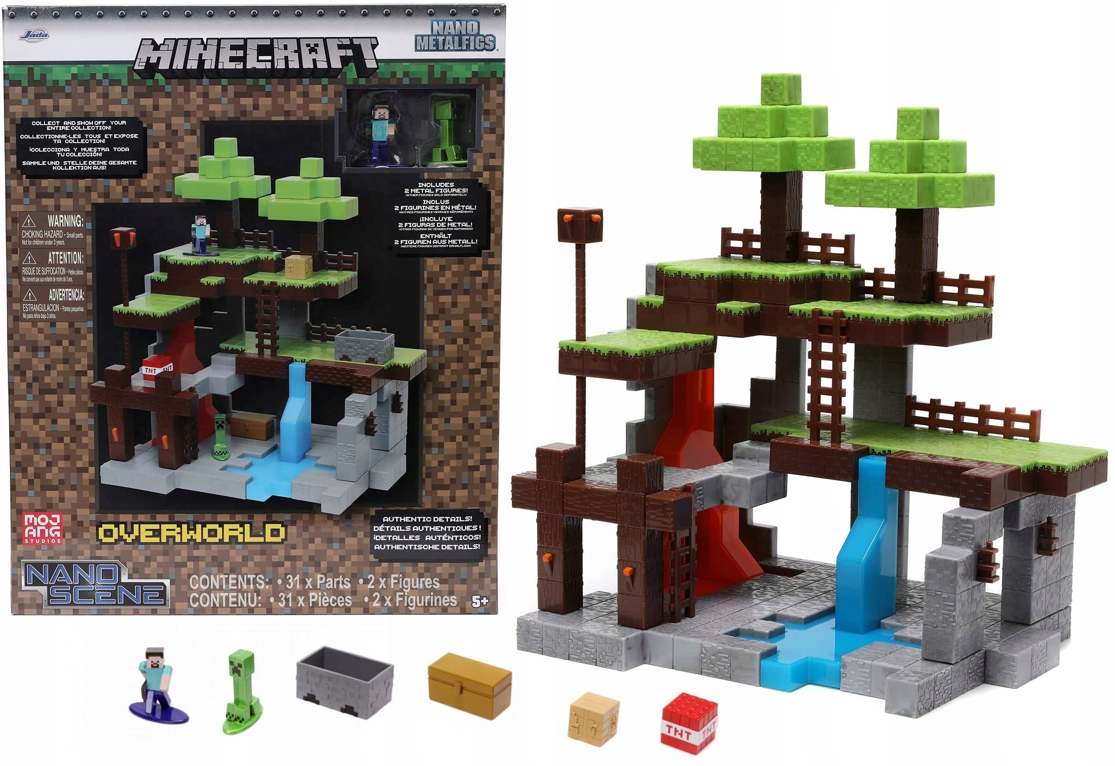 Jada - Minecraft Nano Scene Overworld - 253265006 figurki ...