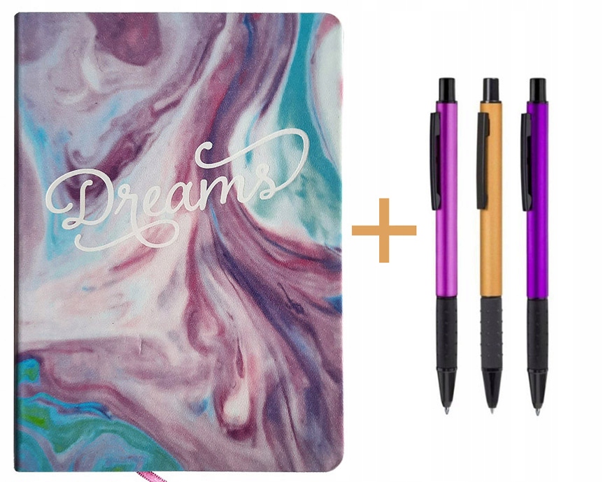 Notatnik A5 Eccolo notes Marmur Dreams pamiętnik 11824506577 - Allegro.pl