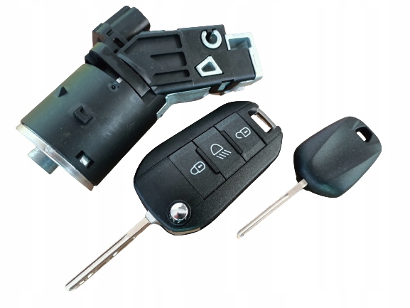 NOWA STACYJKA 2 KLUCZYK PILOT Z PILOTEM CITROEN C3 2 C4 CAKTUS C5 III ...