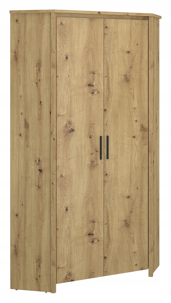Szafa Mebelbos AYSON 97 x 210,5 x 97 cm dąb artisan (5901669961952 ...